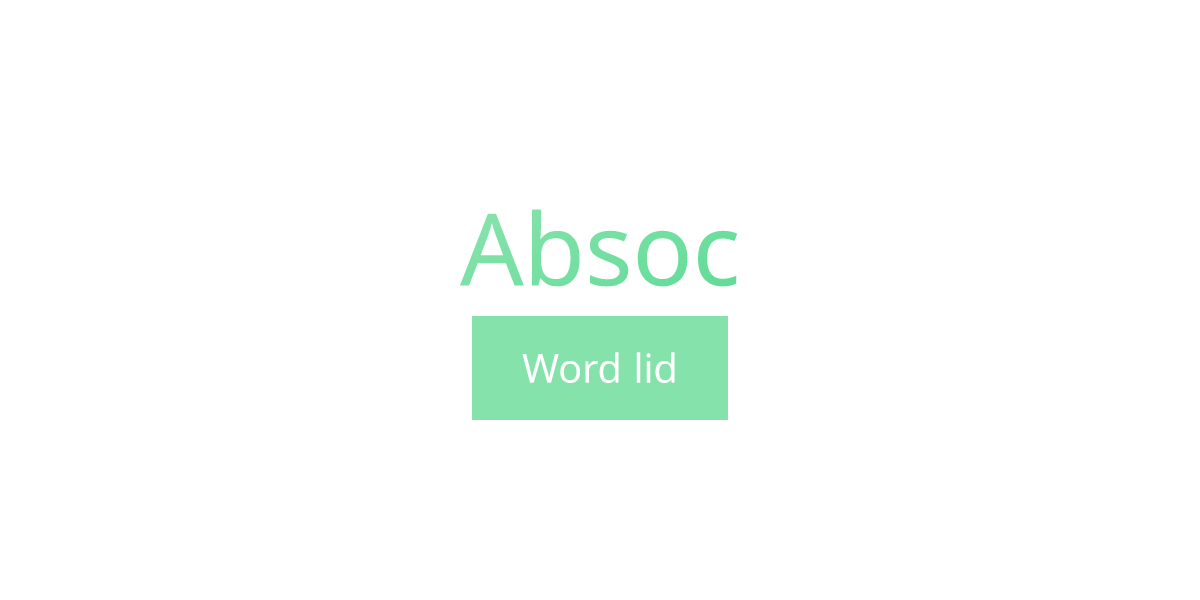 Word lid | Absoc